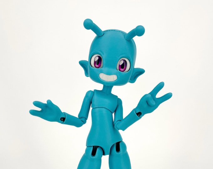 MADE to ORDER BJD, Ball Jointed Doll, Articulated Doll, Alien Doll ...