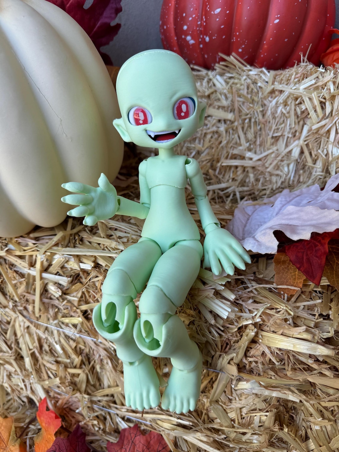 READY to SHIP BJD Ball Jointed Articulated Doll Kabbit Vampire 3D ...