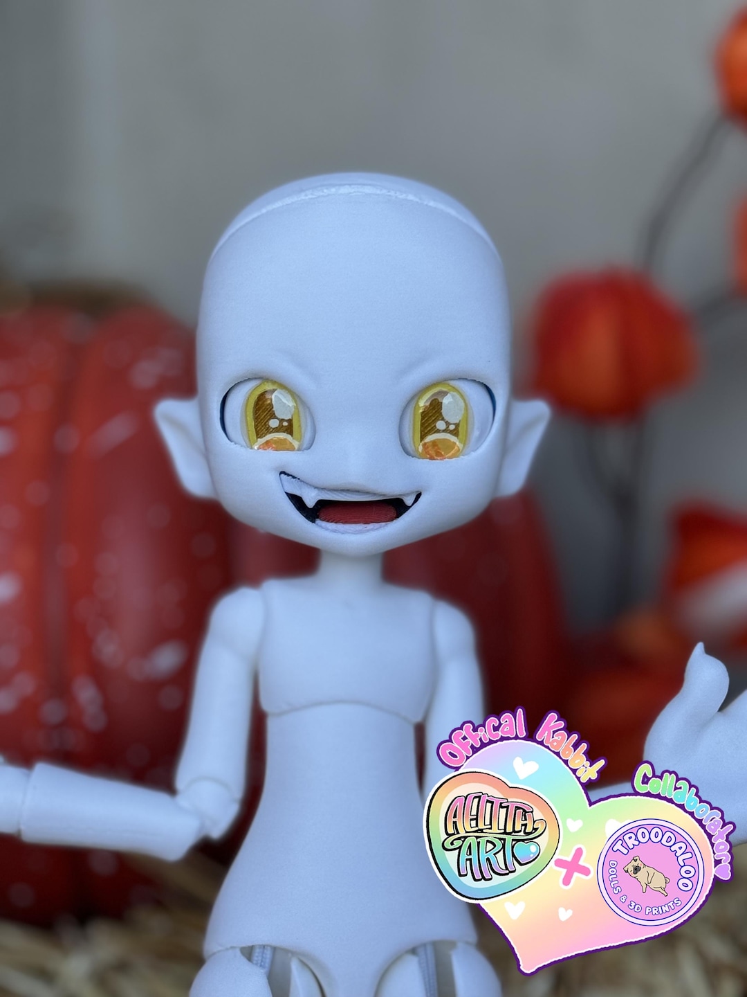 MADE to ORDER BJD, Ball Jointed Doll, Articulated Doll, Vampire Doll ...