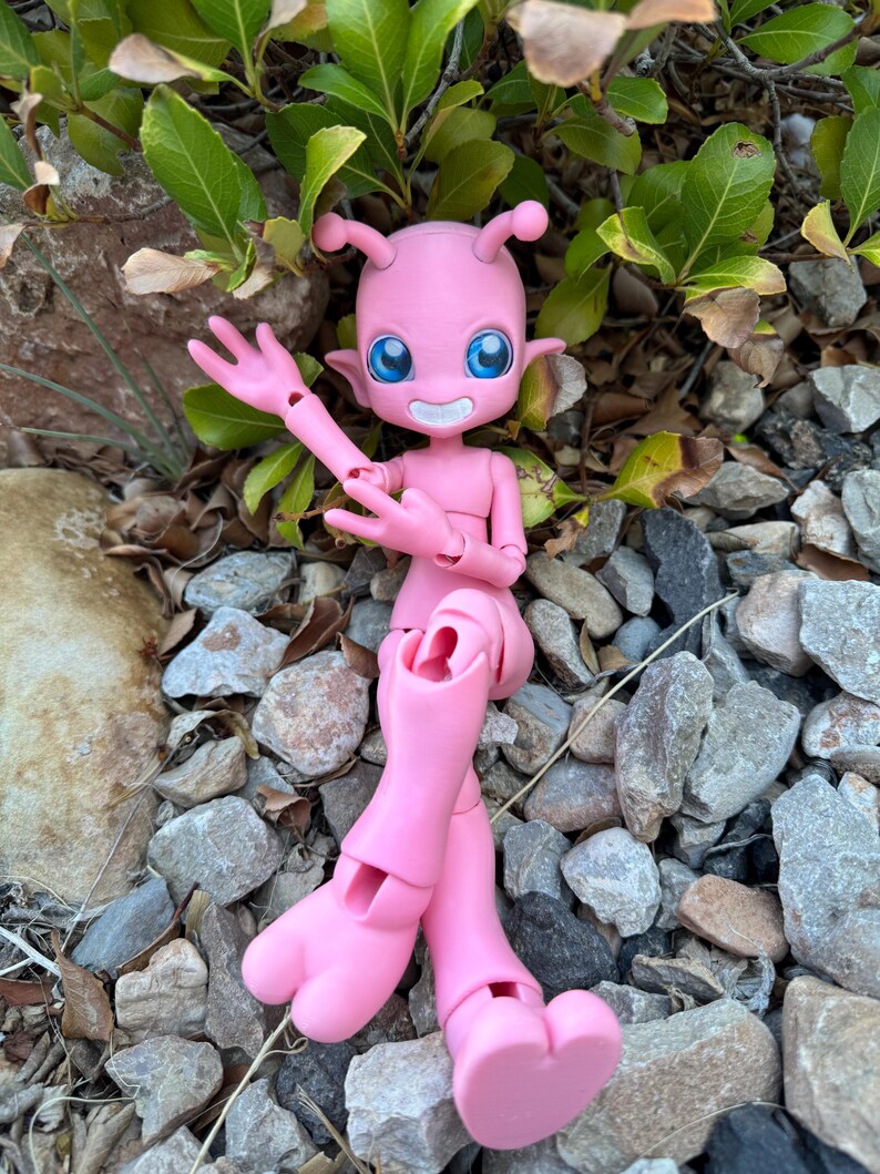 BJD Ball Jointed Articulated Doll Kabbit Alien - Etsy