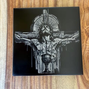 Religious Engraved Art, Ceramic Tile, Religious, Wall Hangings ...