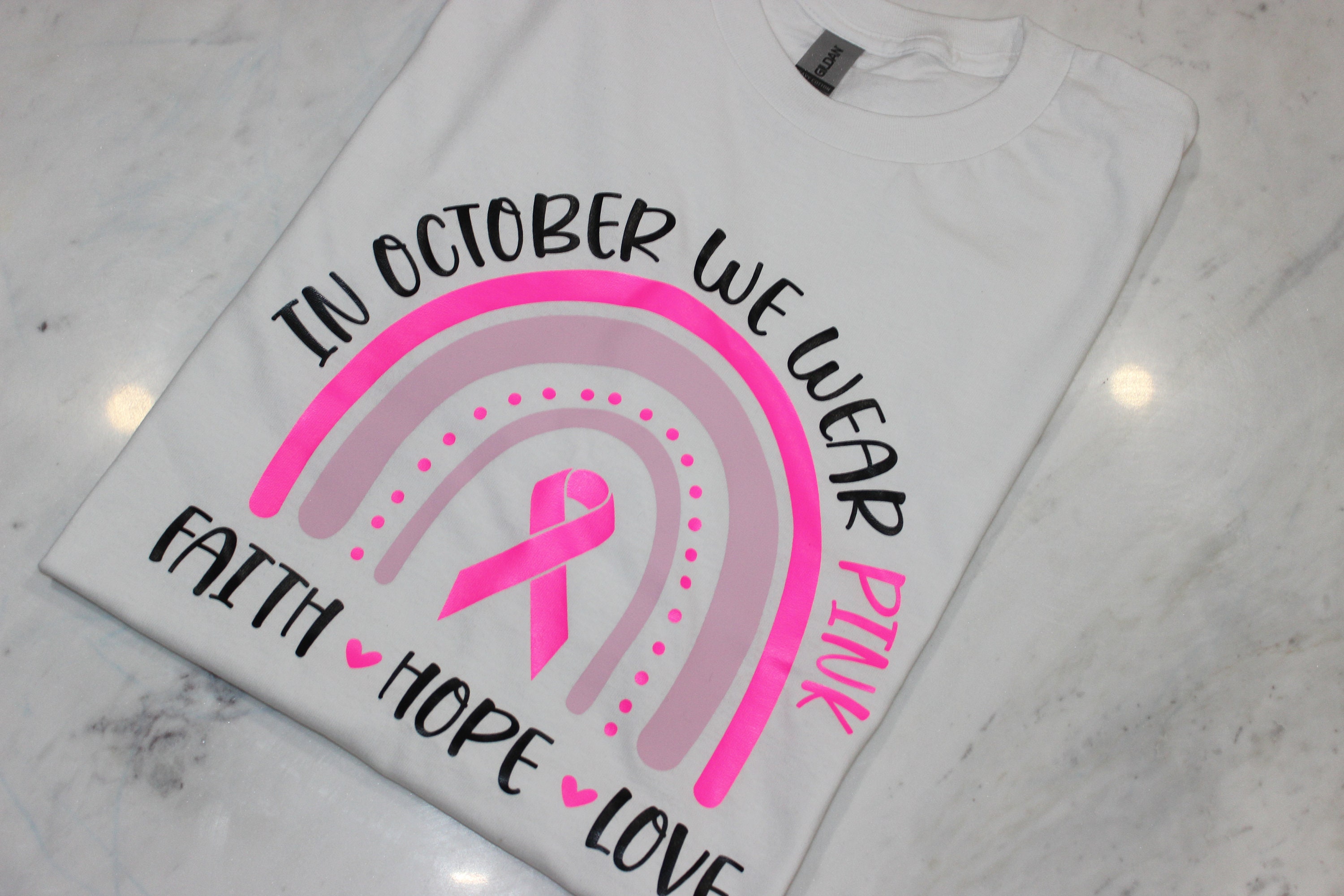 Cancer Awareness Month, Cancer Awareness T-shirt, in October We Wear ...