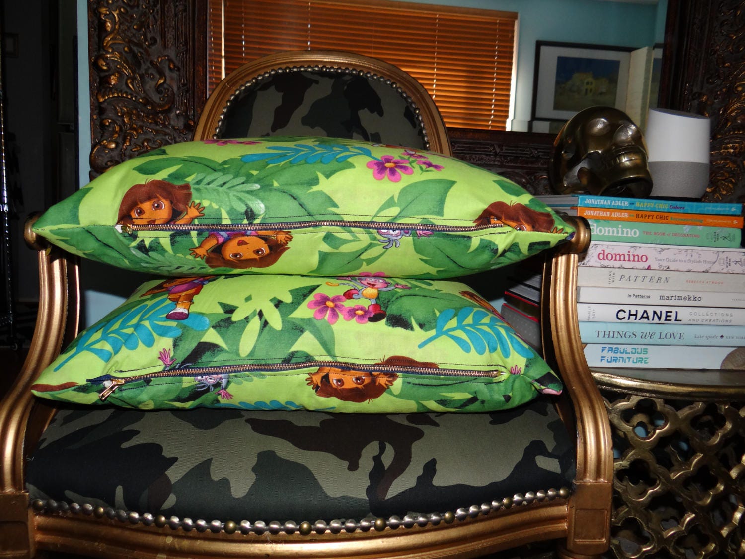Zippered Dora the Explorer 20"x20" Throw Pillow - Etsy