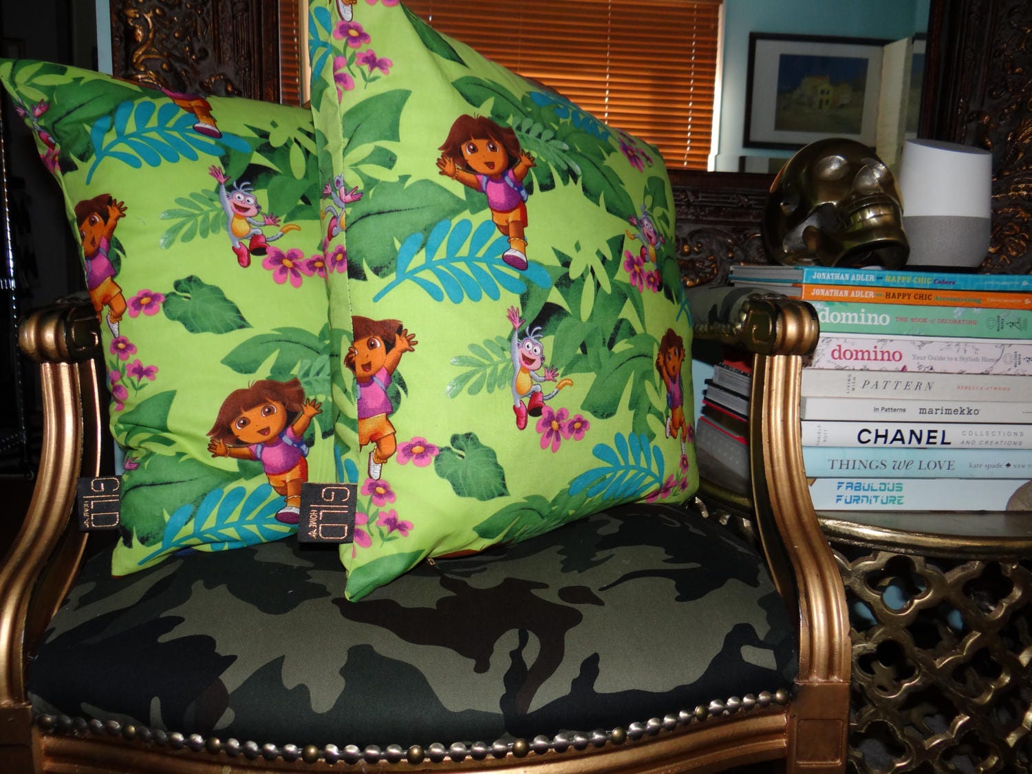 Zippered Dora the Explorer 20"x20" Throw Pillow - Etsy