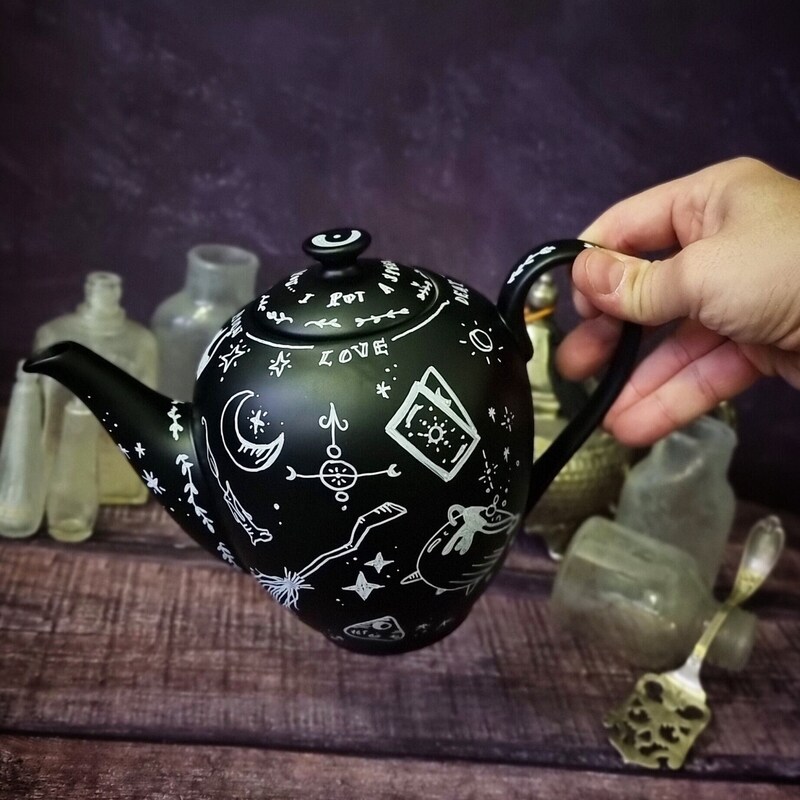Goth Tea Set - Etsy