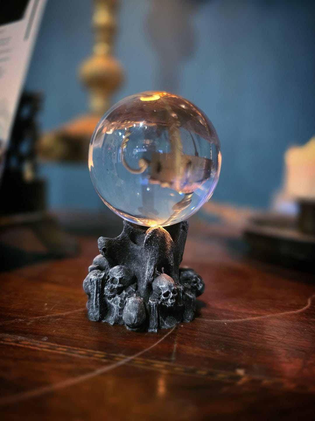 DIVINATION BALL - Esoteric Fantasy Spooky Home Decor Witchy Magical ...