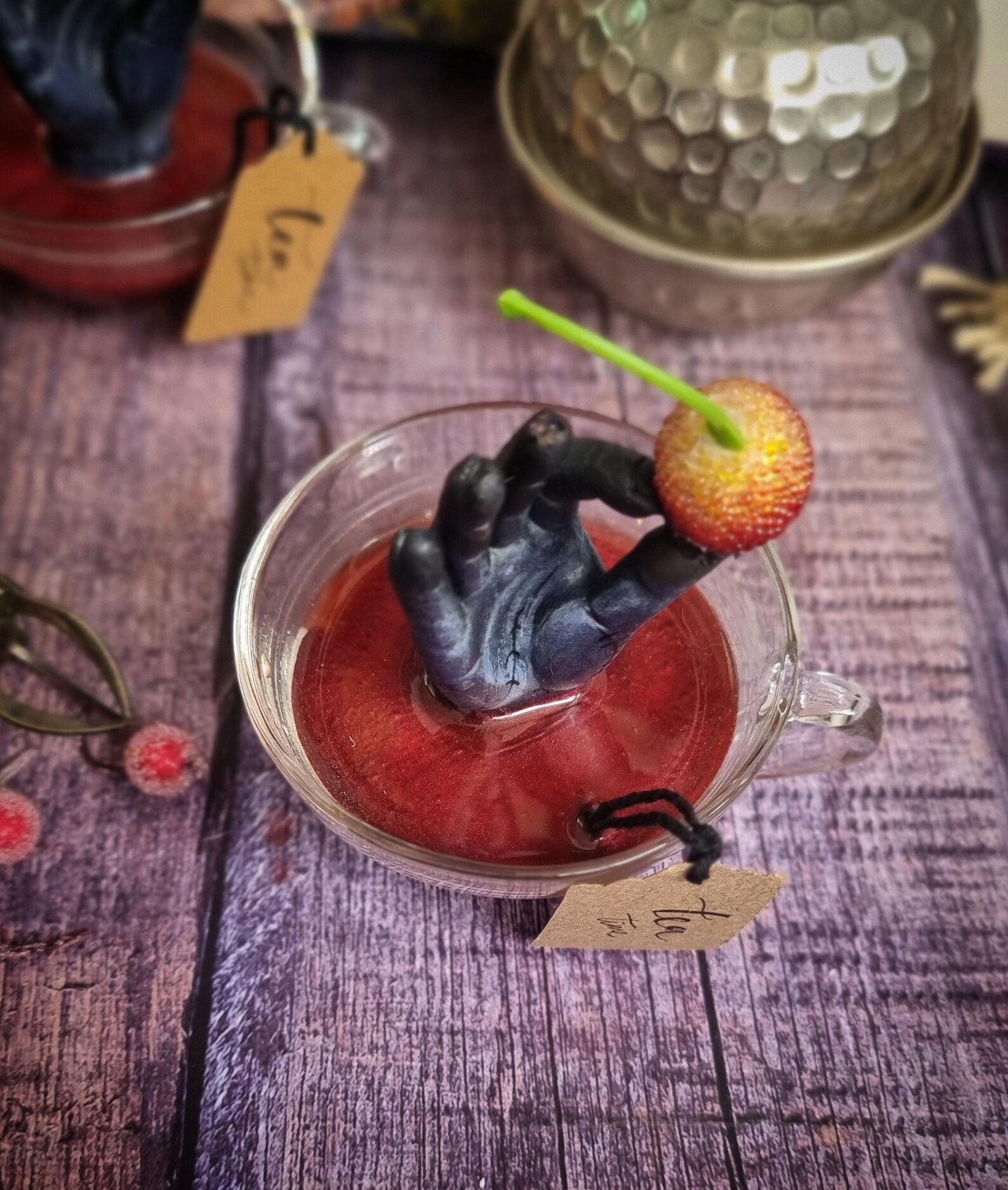 ZOMBIE CUP - Zombie Halloween Home Spooky Decor Tea Gift Handmade ...
