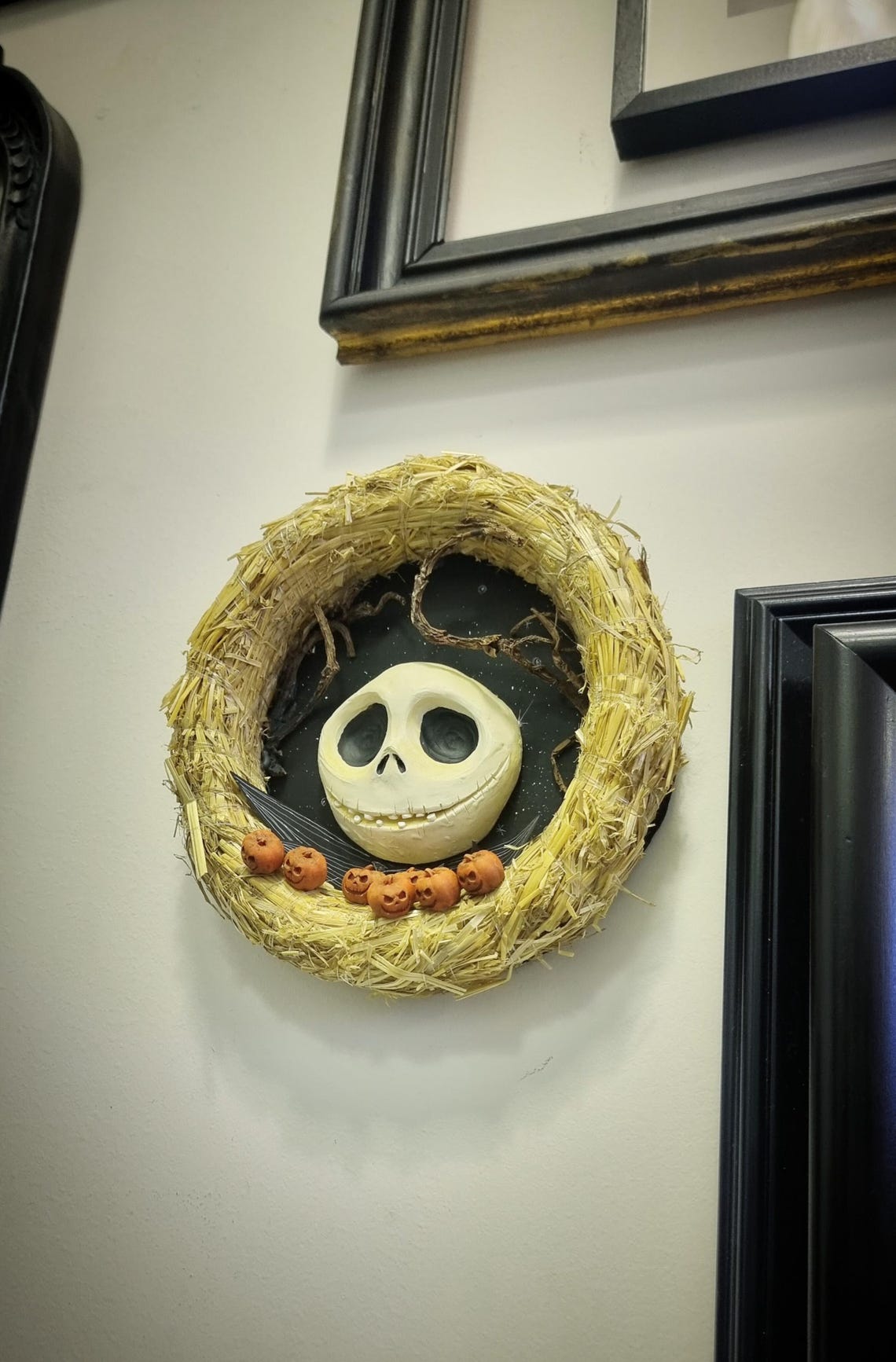 JACK DECOR - Spooky Home Decor Jack Skellington Frame Halloween Decor ...
