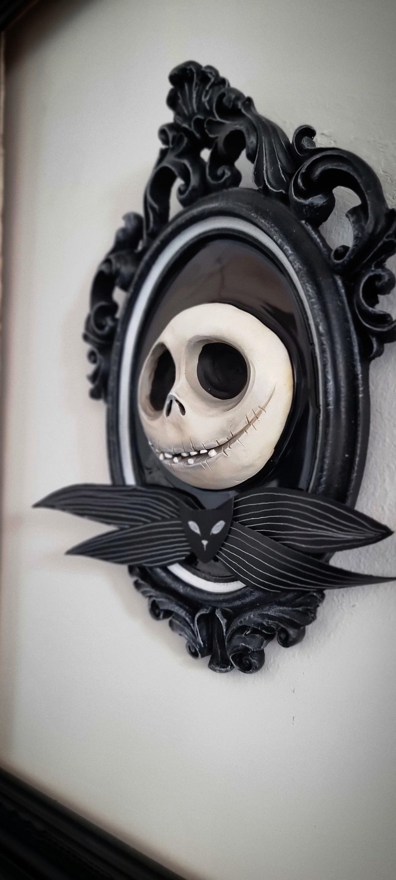 JACK FRAME- Spooky Home Decor Jack Skellington Frame Halloween Decor ...