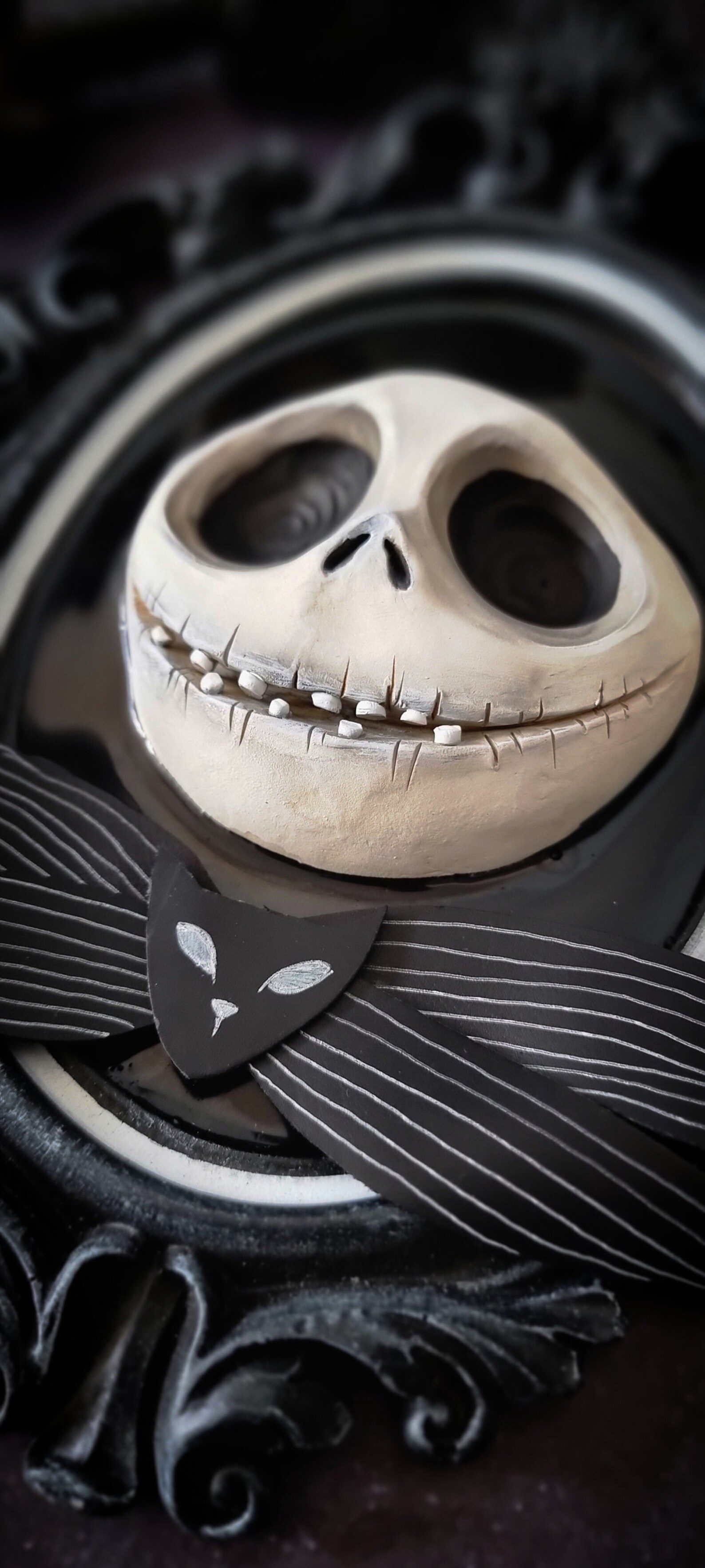 JACK FRAME- Spooky Home Decor Jack Skellington Frame Halloween Decor ...