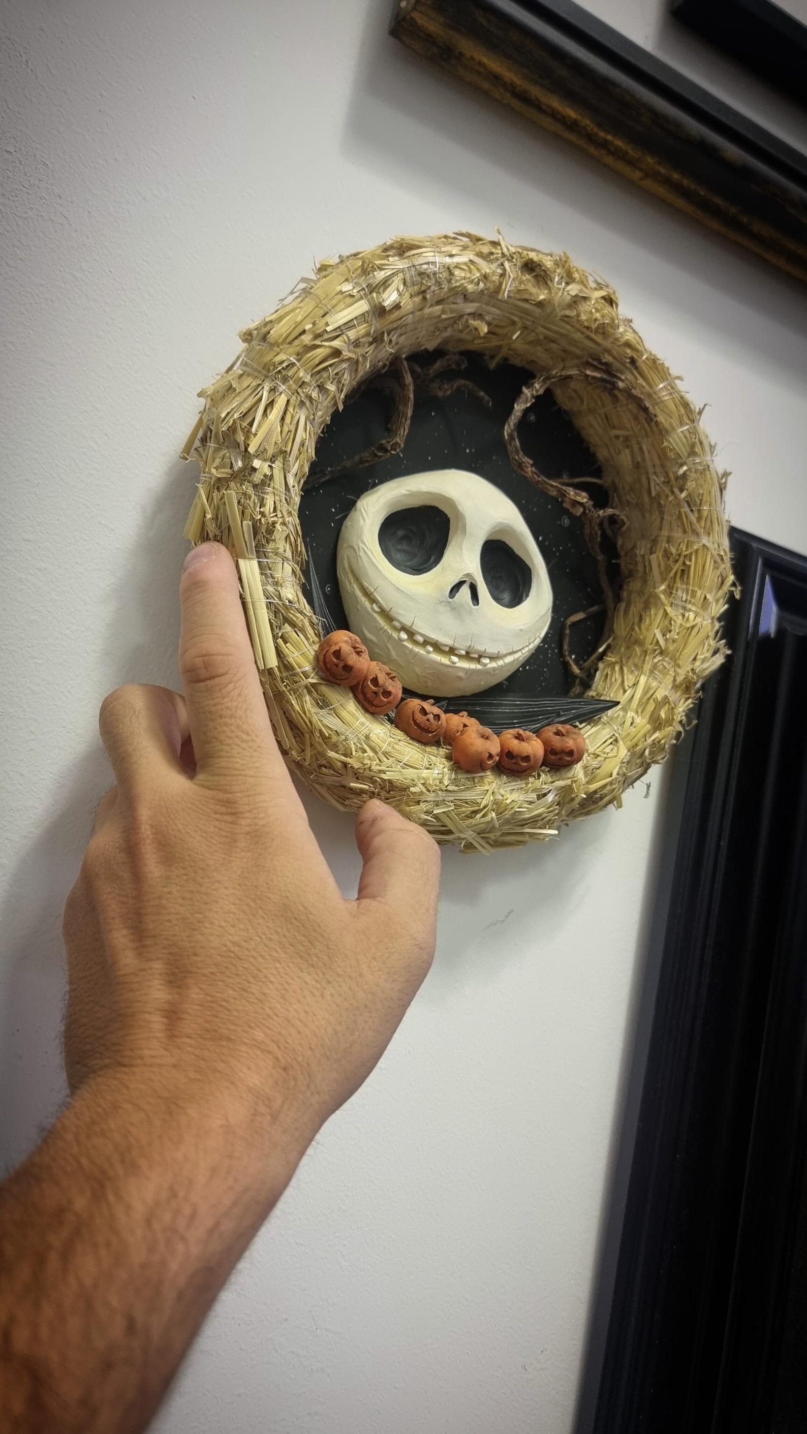JACK DECOR - Spooky Home Decor Jack Skellington Frame Halloween Decor ...