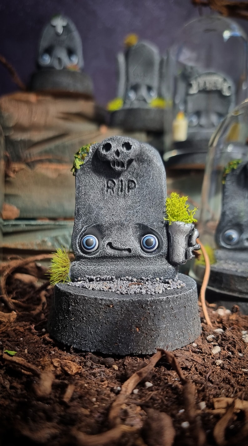 TUMBSTONE DOME - Home Decor Spooky - Tomb Gothic Ornament Darknes ...