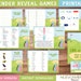10 Gender Reveal Party Games in SPANISH Printable - Sex Reveal Game Set ...