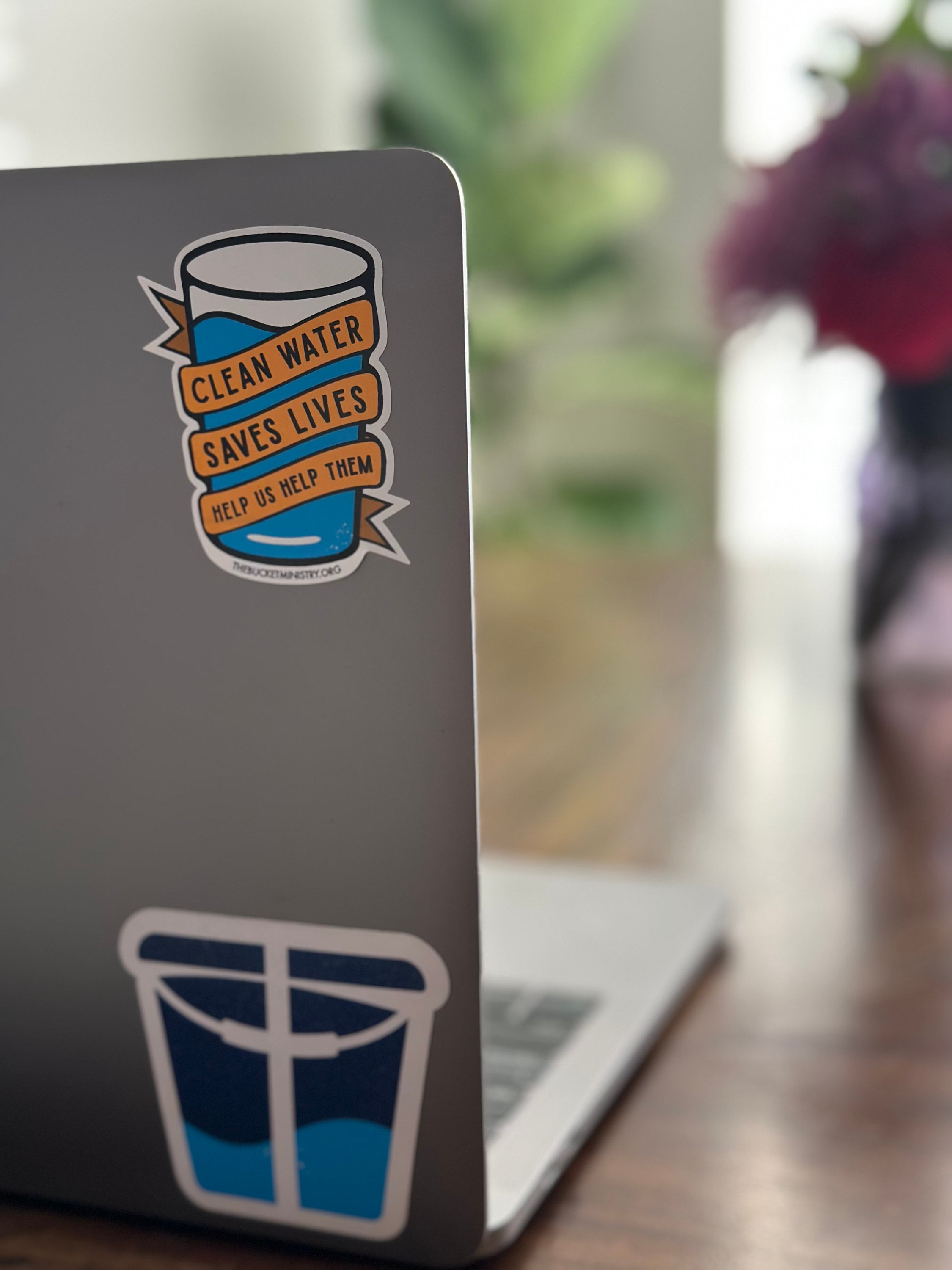 Clean Water Saves Lives Sticker - Donation - Help - Global Water Crisis ...