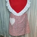 Uncle Fester Inspired Addams Family Values Kitch Heart Apron Halloween ...