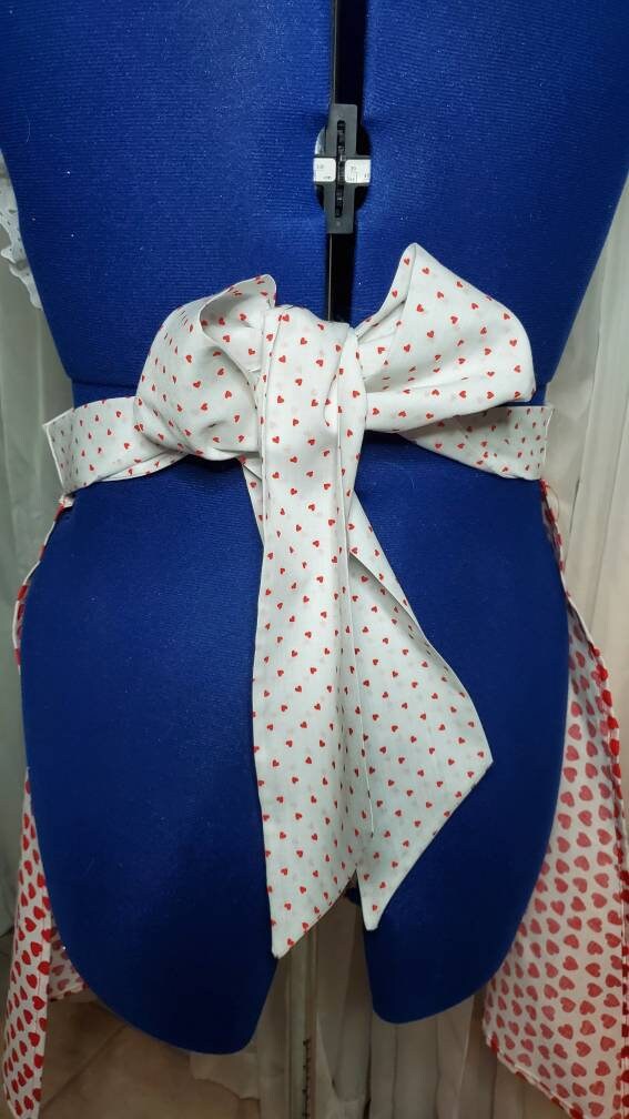Uncle Fester Inspired Addams Family Values Kitch Heart Apron Halloween ...