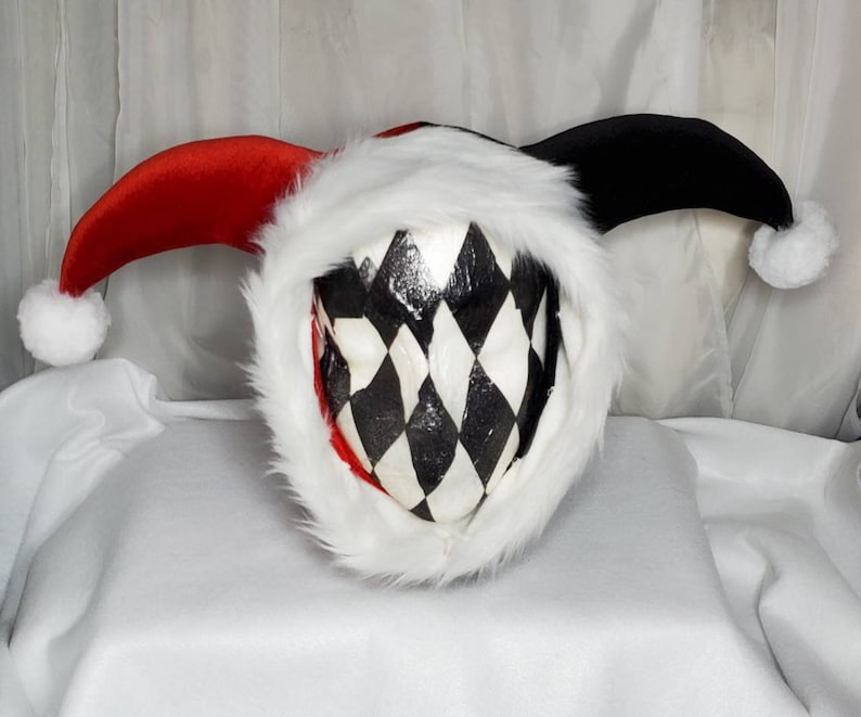 Christmas Jester Cowl - Etsy
