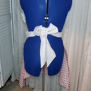 Uncle Fester Inspired Addams Family Values Kitch Heart Apron Halloween ...