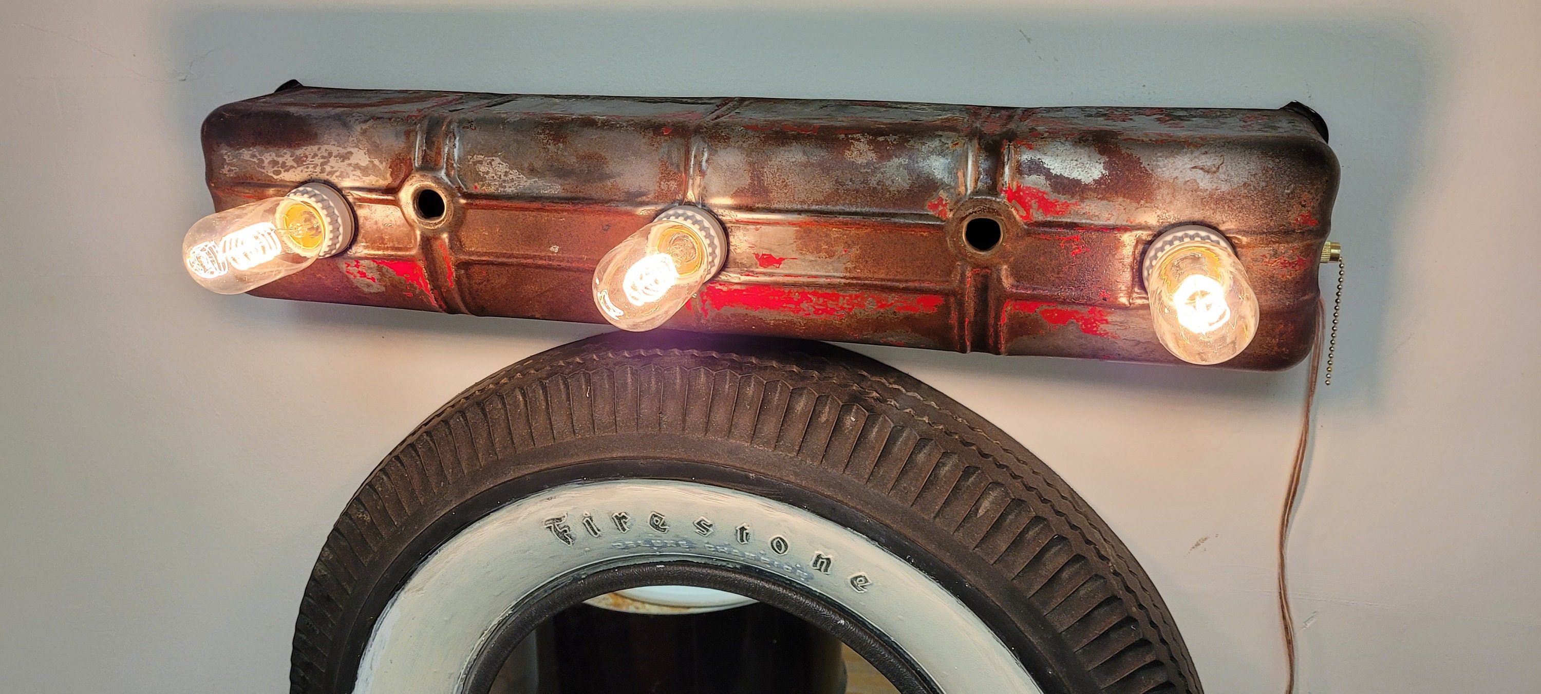 Vintage Valve Cover Light - Etsy