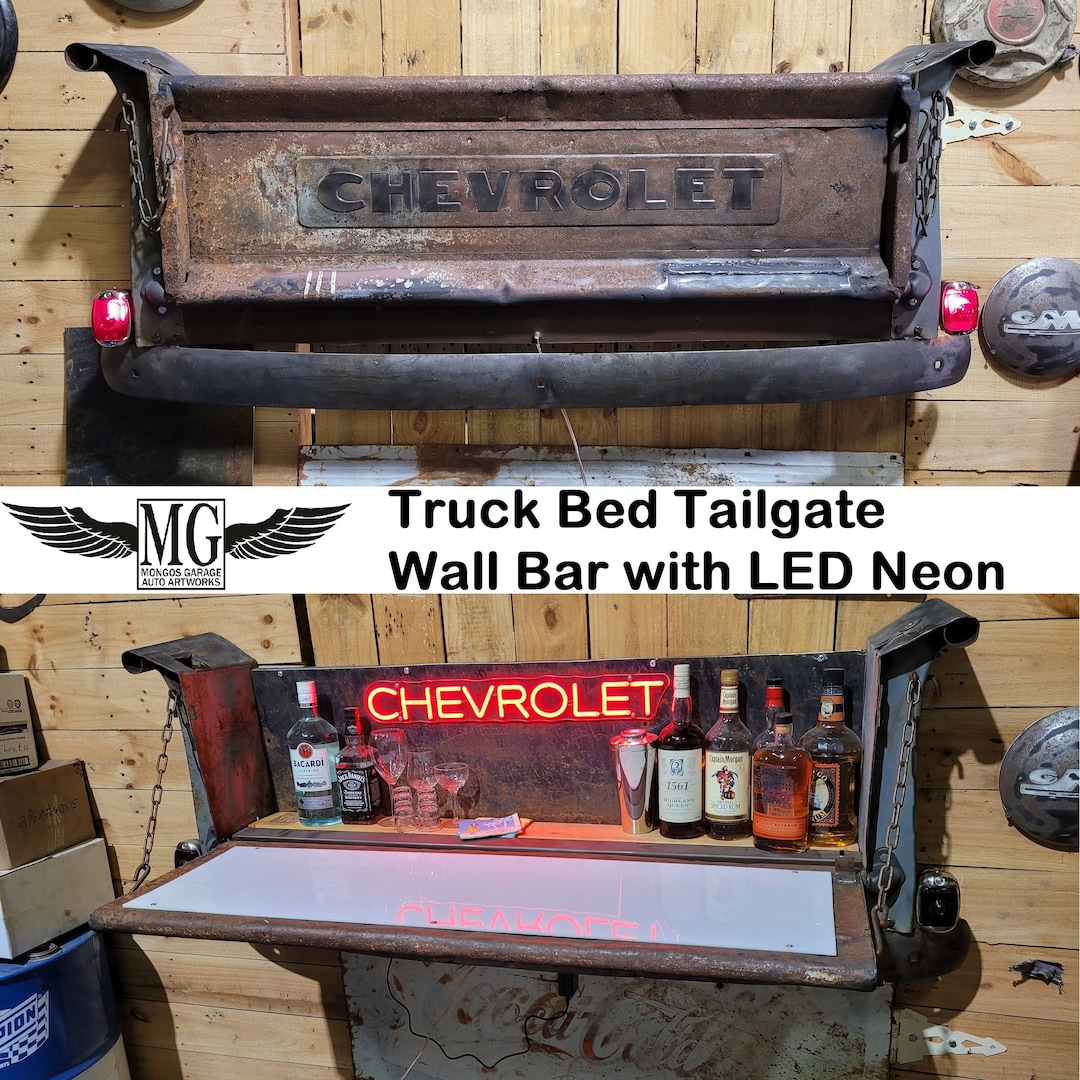 Truck Bed Tailgate Wall Bar - Etsy