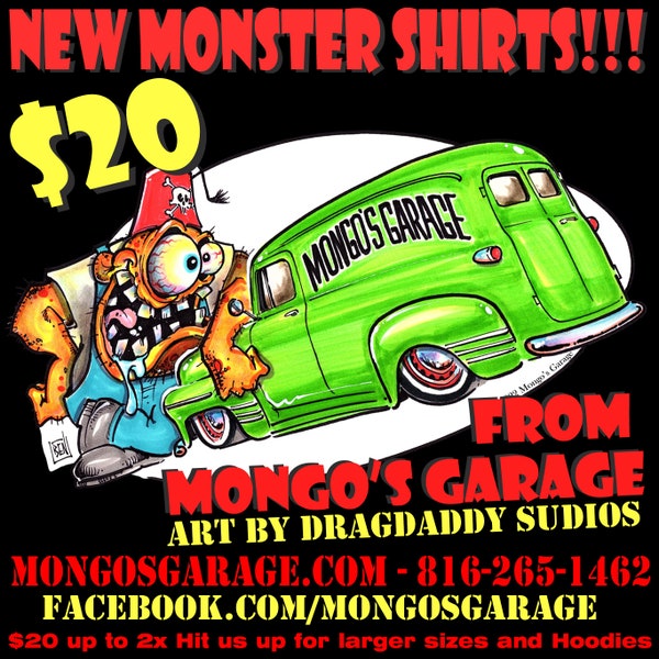 Monster Garage Shirt - Etsy