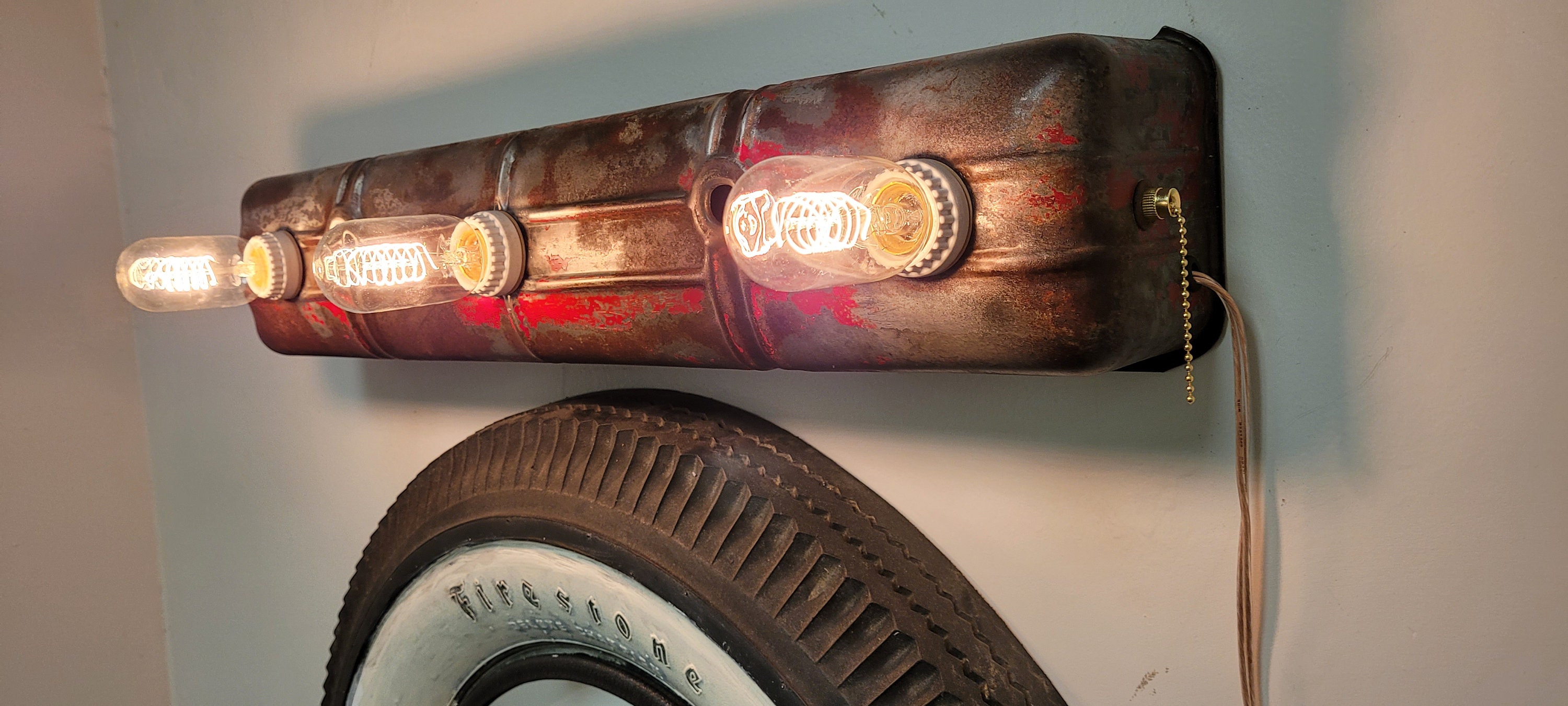 Vintage Valve Cover Light - Etsy