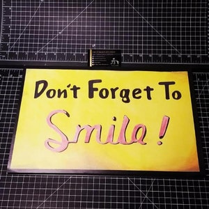 Joker Movie Don't Forget to Smile Poster - Etsy