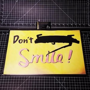 Joker Movie Don't Forget to Smile Poster - Etsy