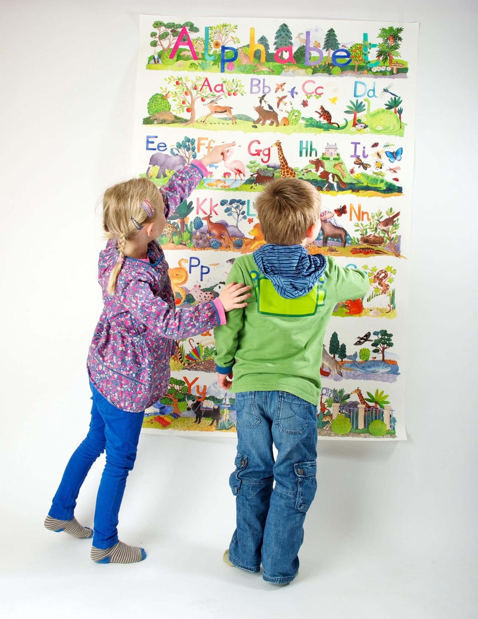 Giant Animal ABC Poster - 100 X 70cm - Etsy