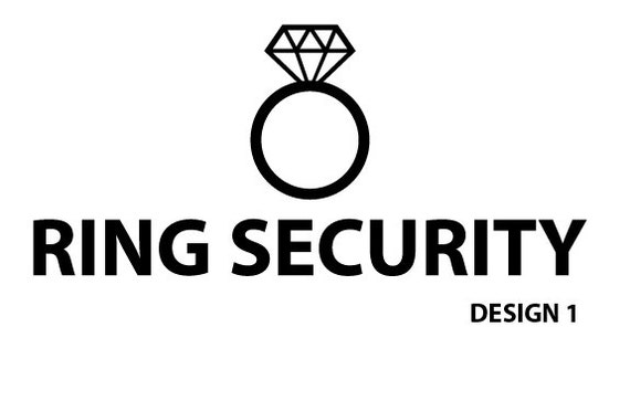 Ring Security vinyl sticker | Etsy