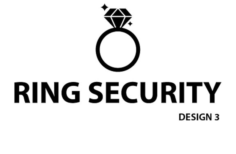 Ring Security Vinyl Sticker - Etsy
