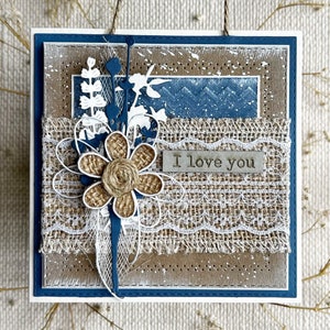 Handmade Burlap Flowers Gorgeous Rustic Daisy 3D Flowers Jute Floral ...