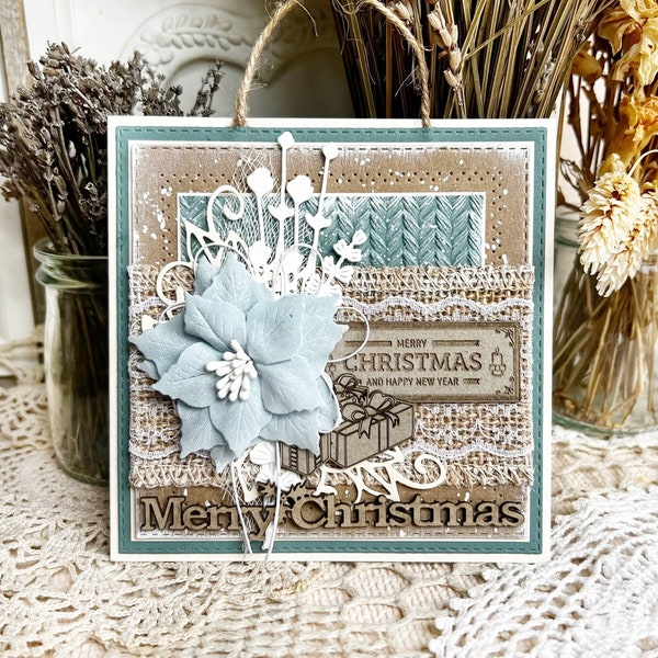 Stylish Holiday Card - Etsy