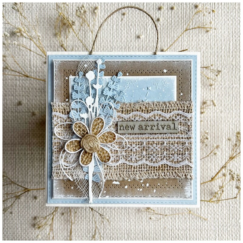 Handmade Baby Card - Etsy