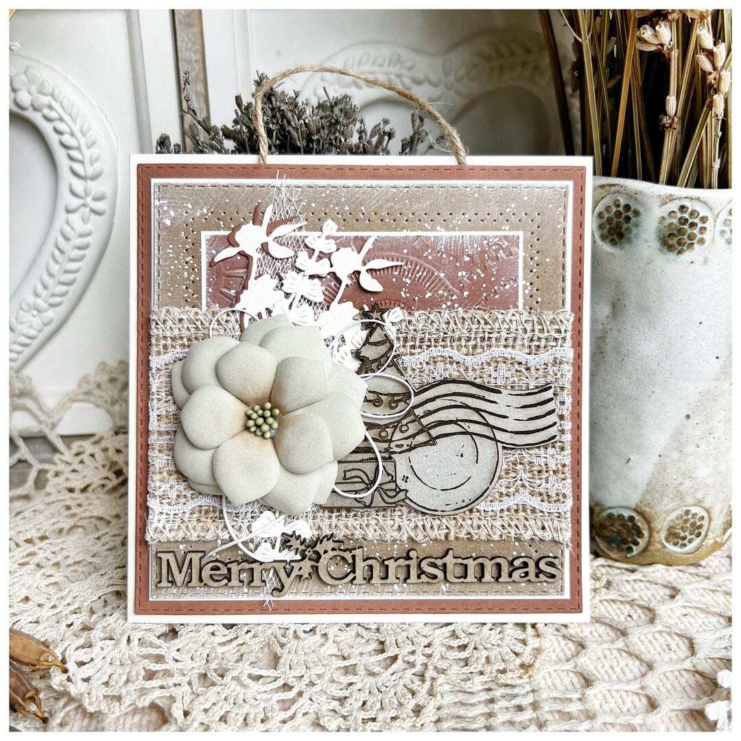 3D Christmas Card for Husband, Happy Holiday Card for Him, Festive ...