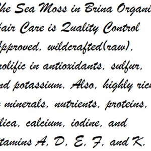Sea Moss Hair Care Bundle for Afro-textured Hair, 3 Step Natural Hair ...