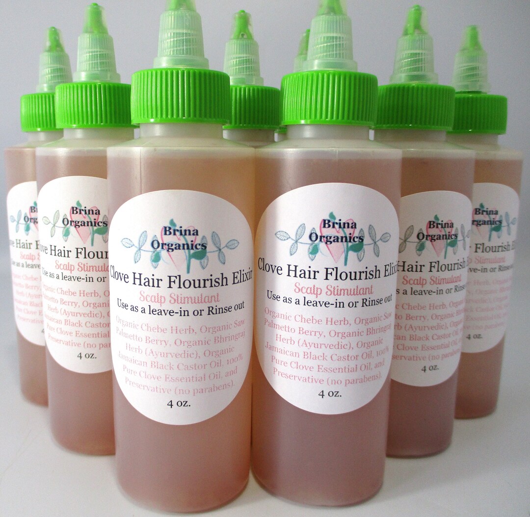 Clove Scalp Elixir, Hairline Edges Scalp Care, Brina Organics - Etsy
