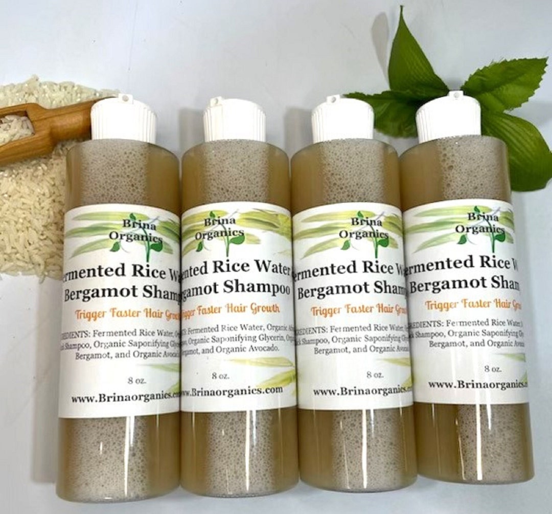 Fermented Rice Water & Bergamot Shampoo Hair Growth Shampoo - Etsy