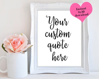 custom card design personalized card quote saying or