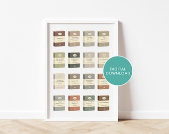 Classic Books Library Poster Book Covers Art Penguin Classics Literary ...