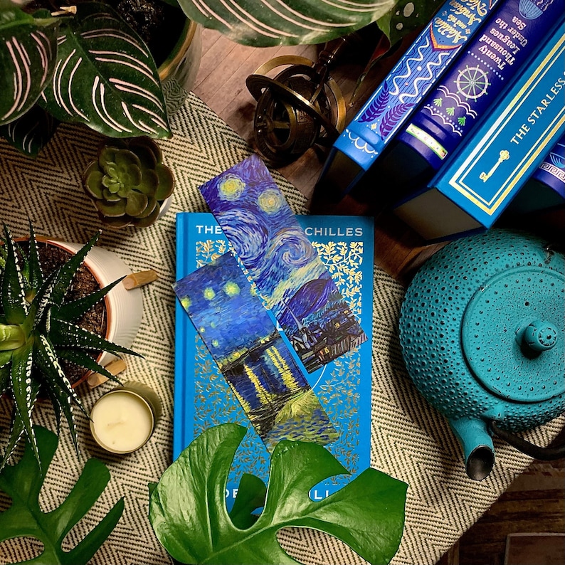 Van Gogh Starry Night Bookmark - Etsy UK