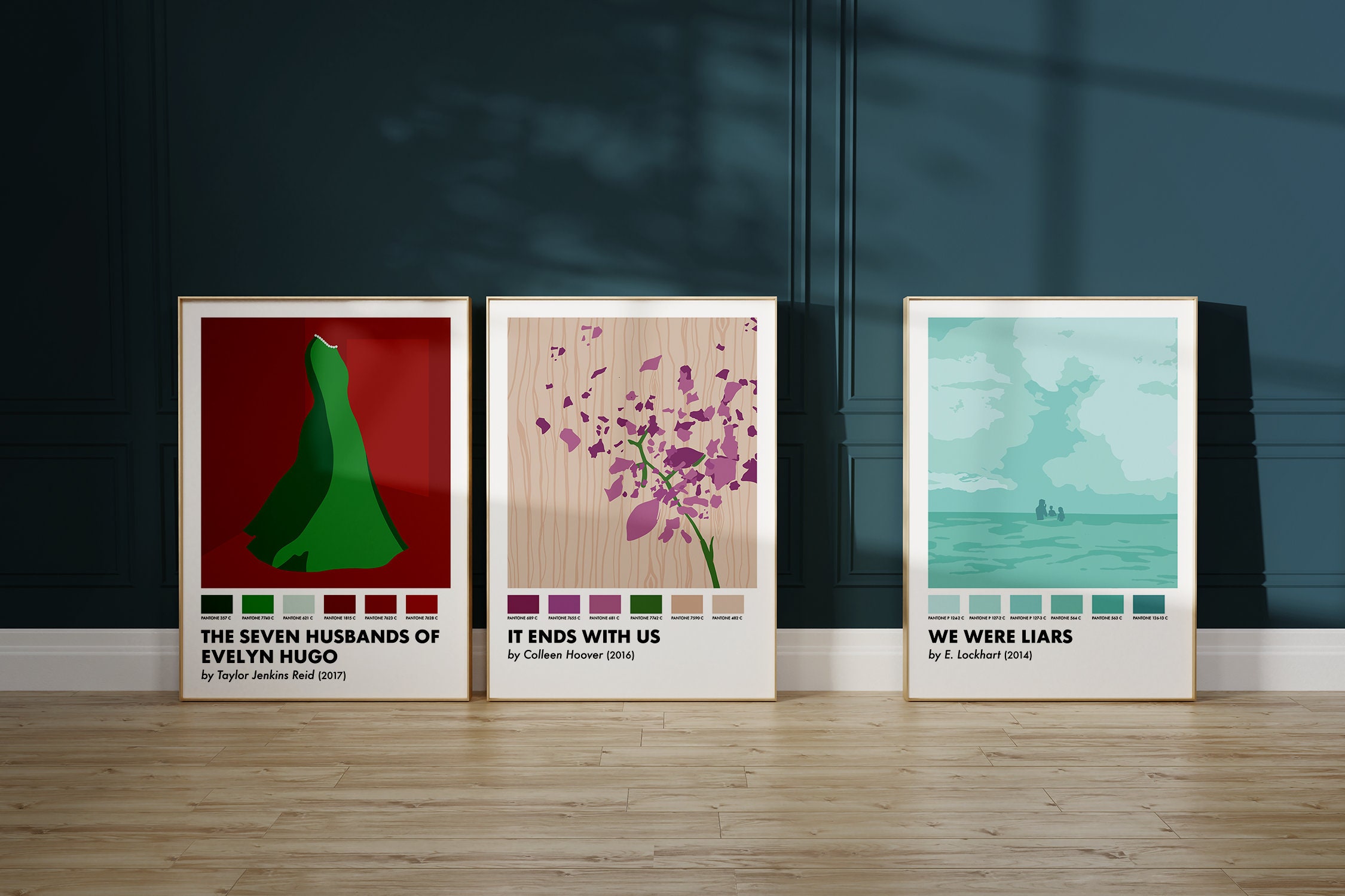The Hobbit Inspired Art Print | Pantone Colour Palette | Color Swatch ...