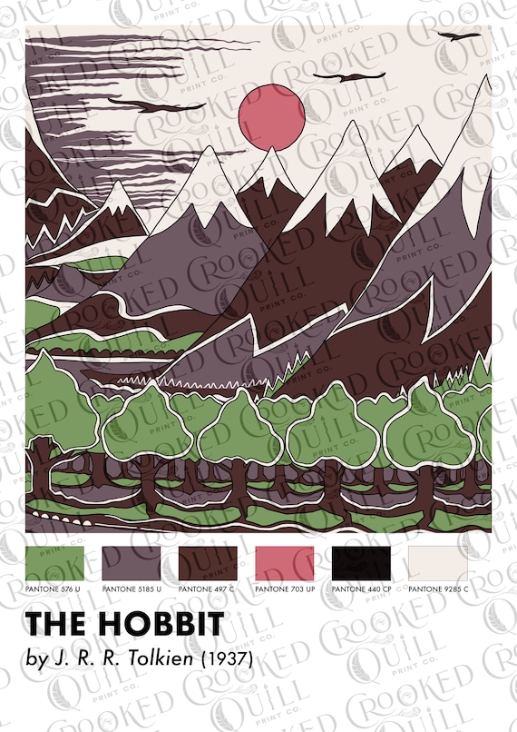 The Hobbit Minimalist Poster