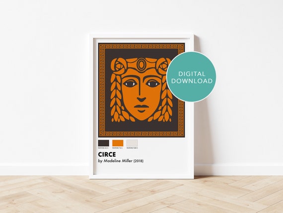 DIGITAL PRINT Circe Art Print Pantone Colour Palette | Etsy
