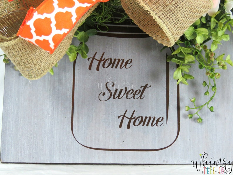 Home Sweet Home Sign / Rustic Decor / Rustic Signs / Rustic - Etsy