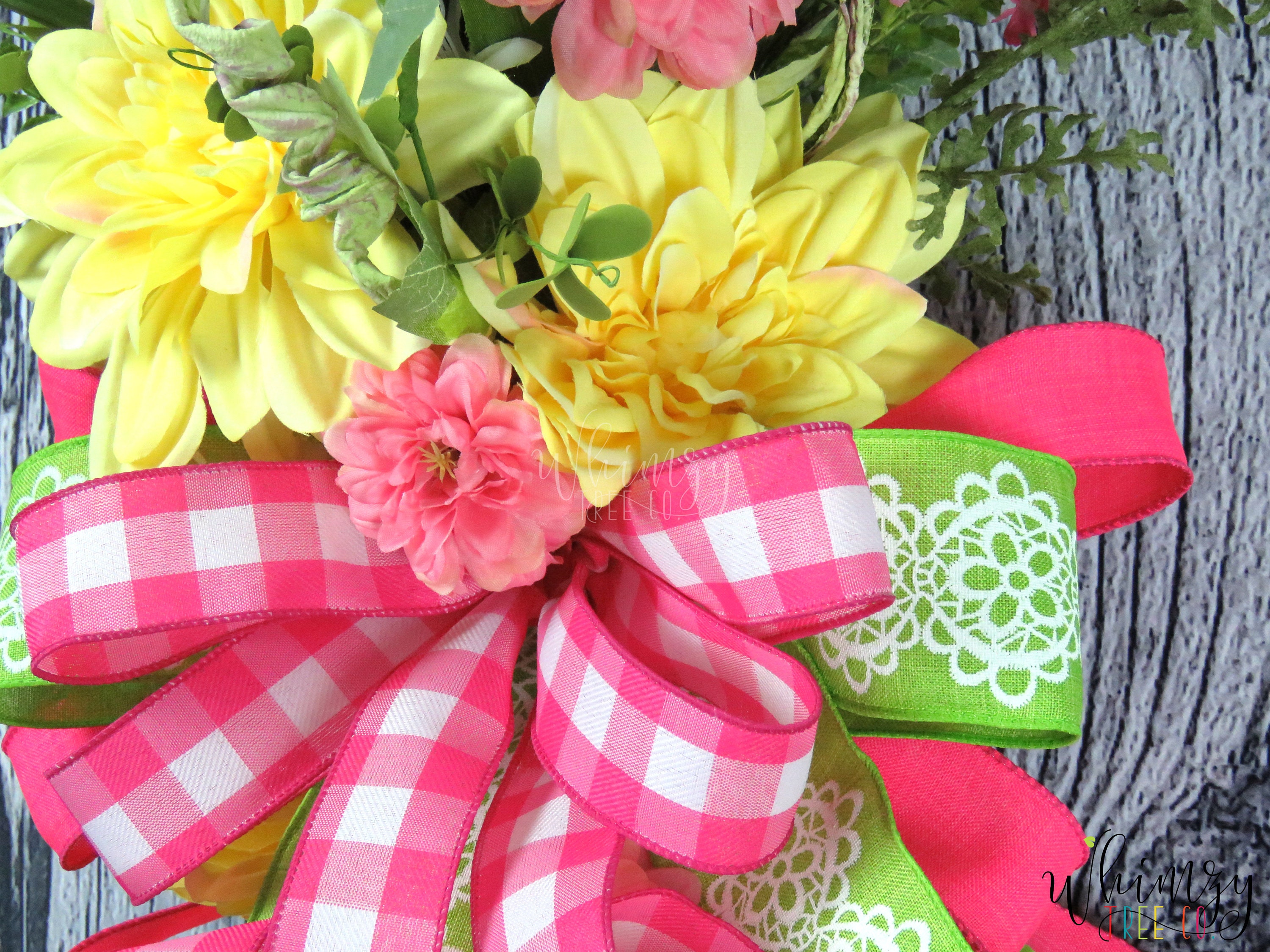 Wreath for Front Door / Spring Wreath / Spring Swag / Summer - Etsy