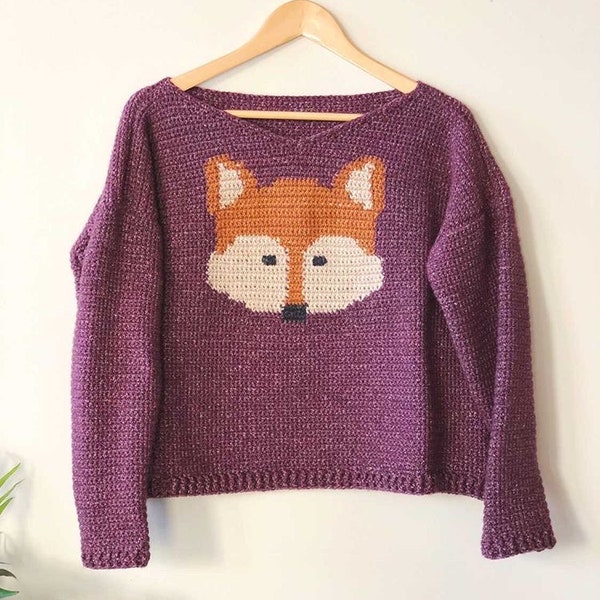 Fox Sweater - Etsy