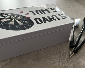 Darts Gift: Custom Football Flights & Gift Tin Set sports Teams - Etsy UK
