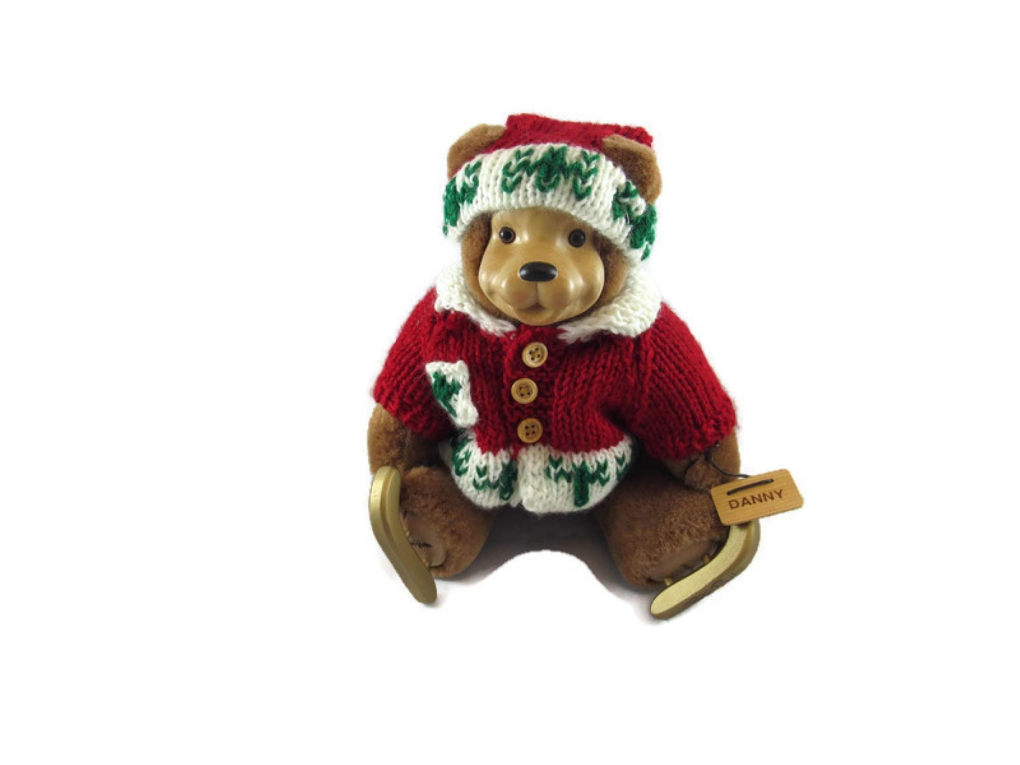 Robert Raikes Danny Bear Raikes Original Collectible Skating Bear in ...