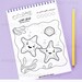 SPACE Colouring Pages / School Supplies / Space Theme / Back to School ...